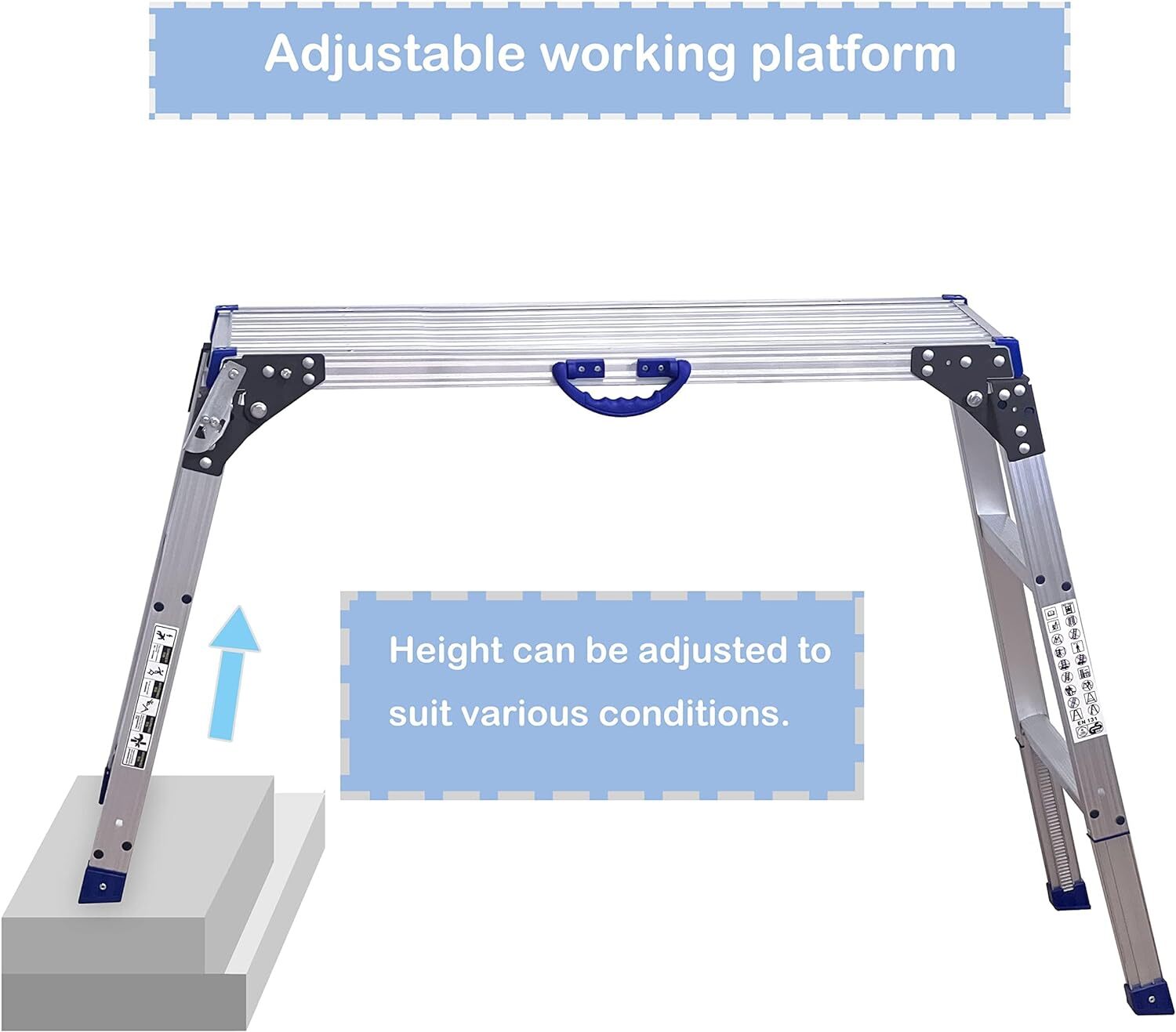 eiger folding work platform