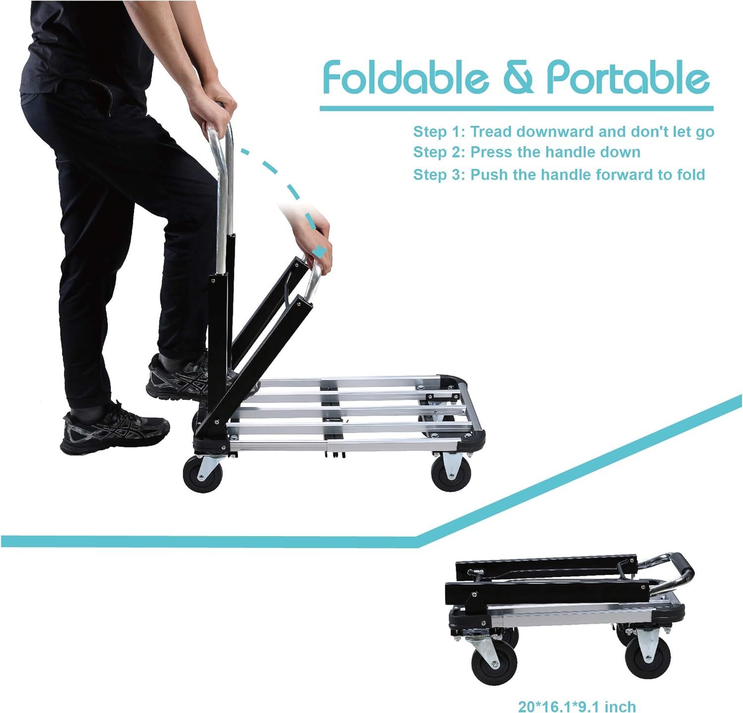 portable push carts