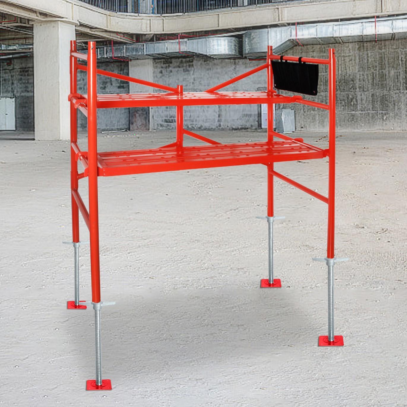 Adjustable Leveling Jack With Base Plate OEM Scaffold Screw Jack ...