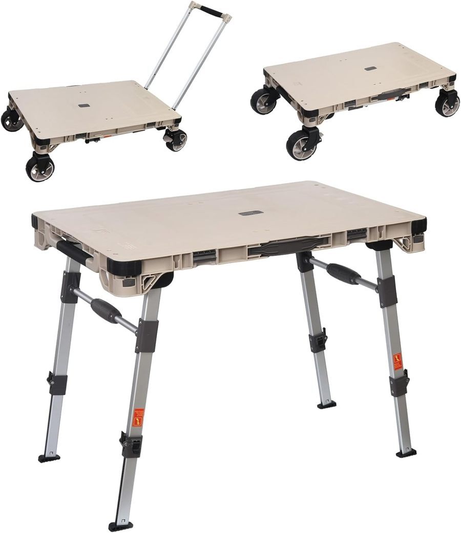 3-in-1 Multi-Purpose Camping Table | A good helper for professional ...