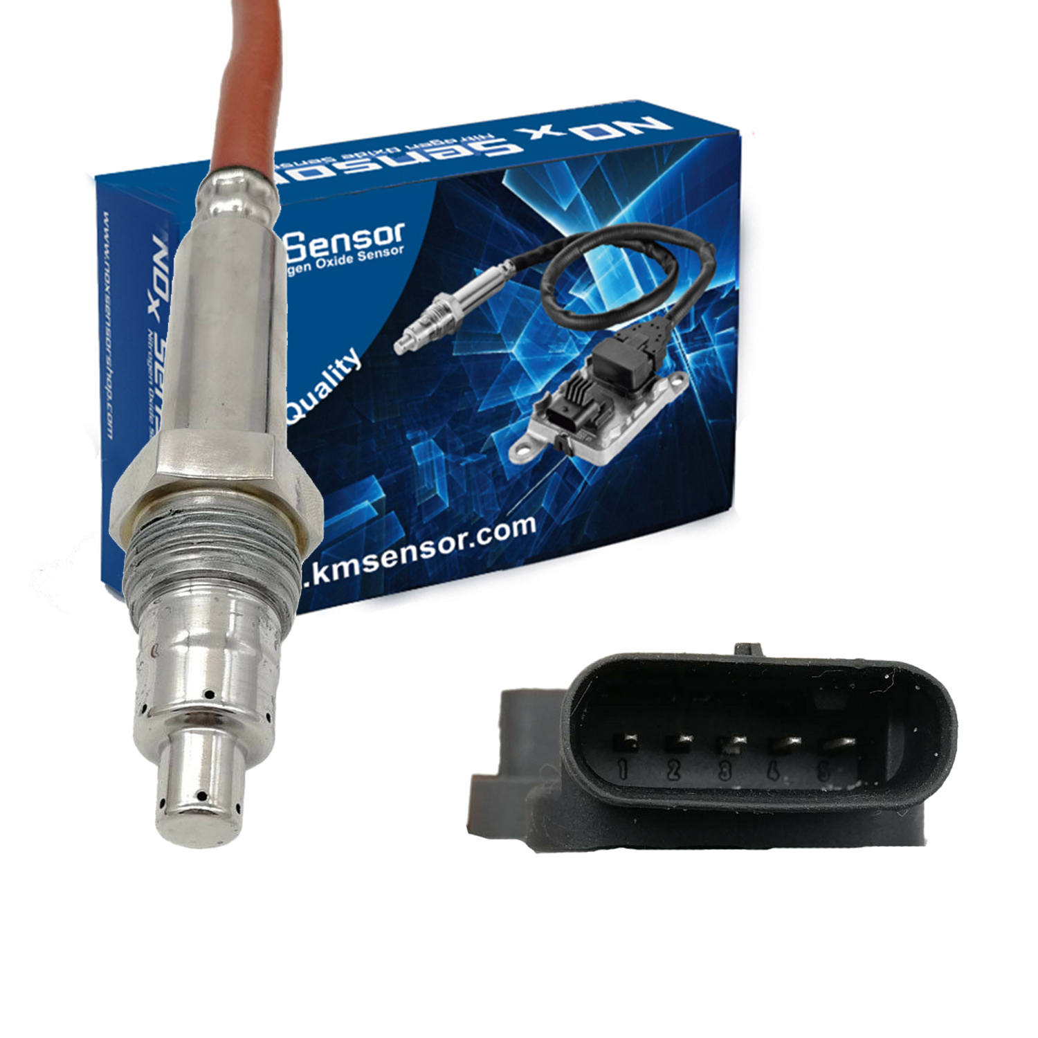 kmsensor 5WK9 6699B Nitrogen Oxide Sensor Nox sensor Catalyst lambda ...