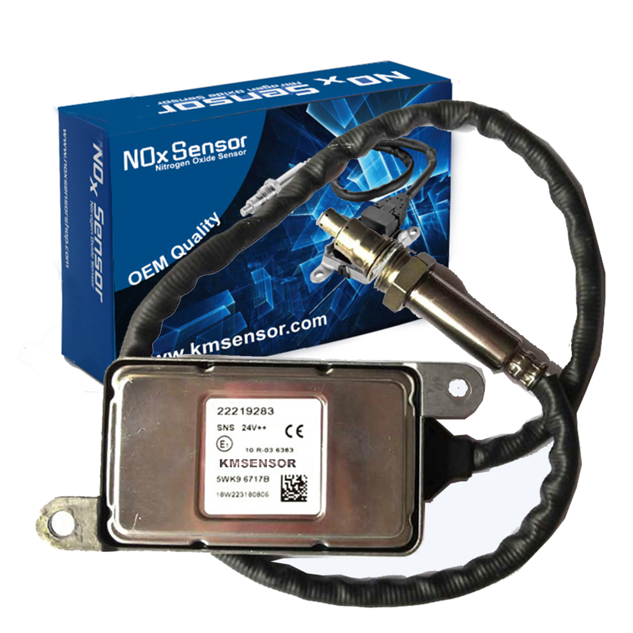 22219283 Nitrogen Oxide Sensor NOX Sensor 5WK9 6717B for Volvo 24v