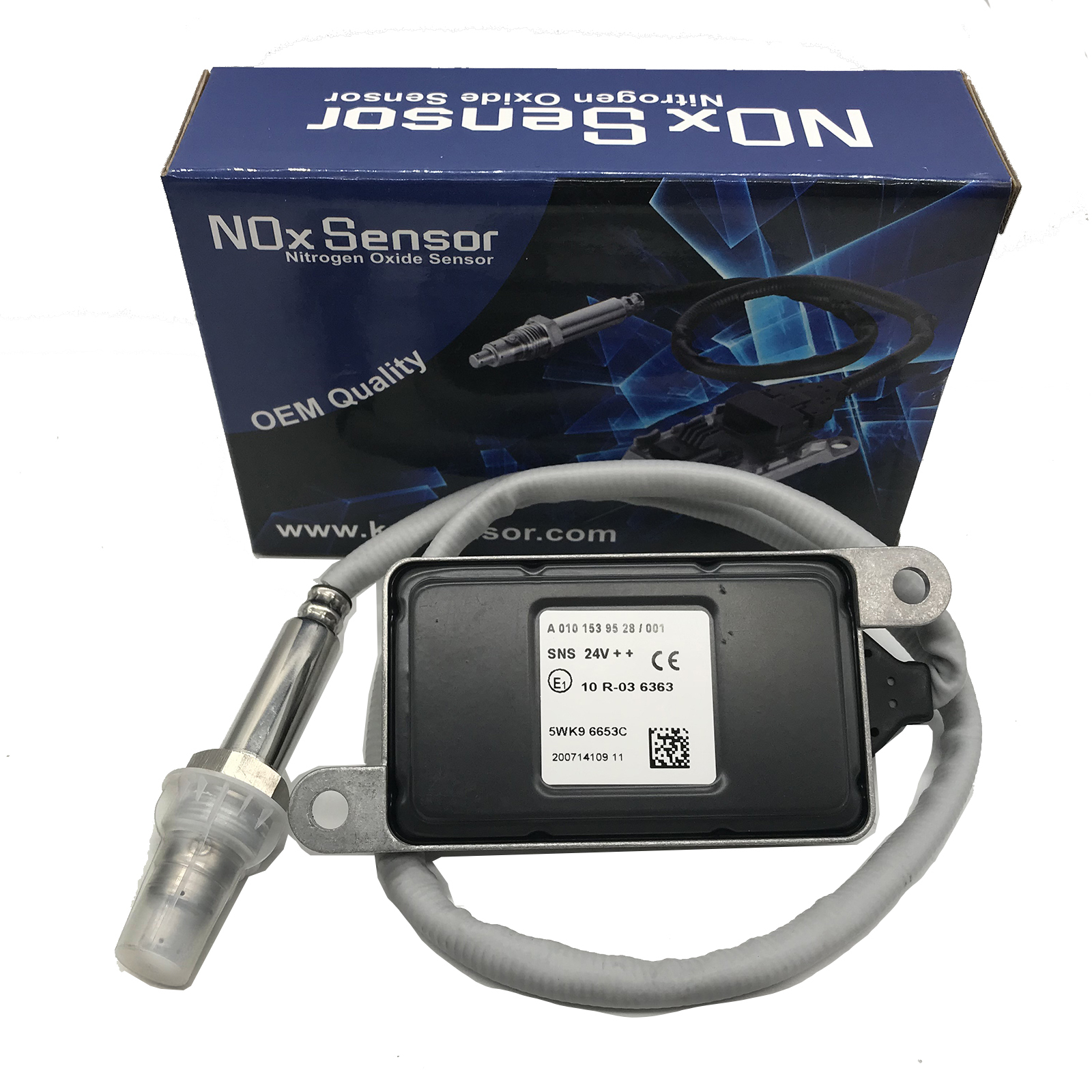 A0091530028/004 Nitrogen Oxide Sensor NOX Sensor 5WK9 6653B 24V benz