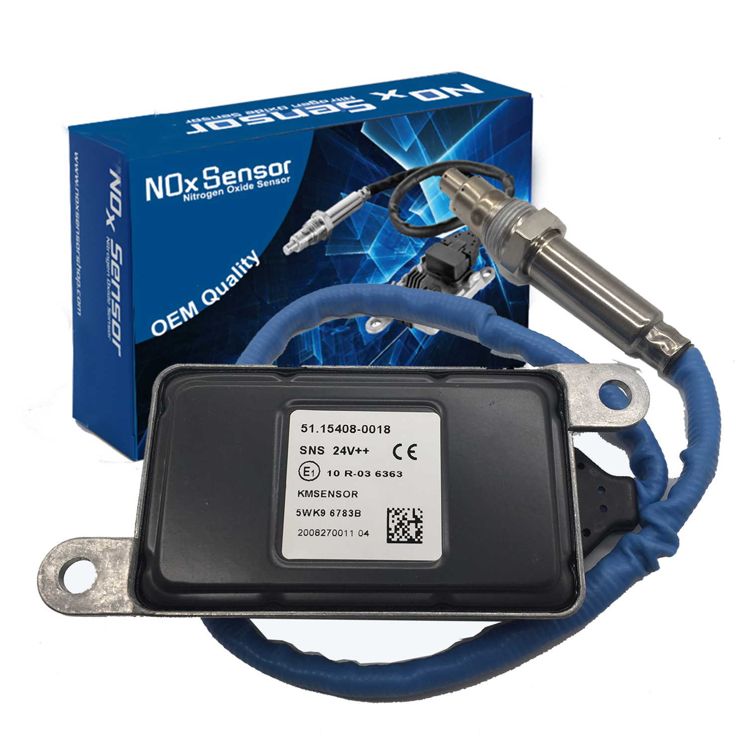 51154080018 NOx Sensor 5WK9 6783B Nitrogen Oxide Sensor for MAN TGX ...