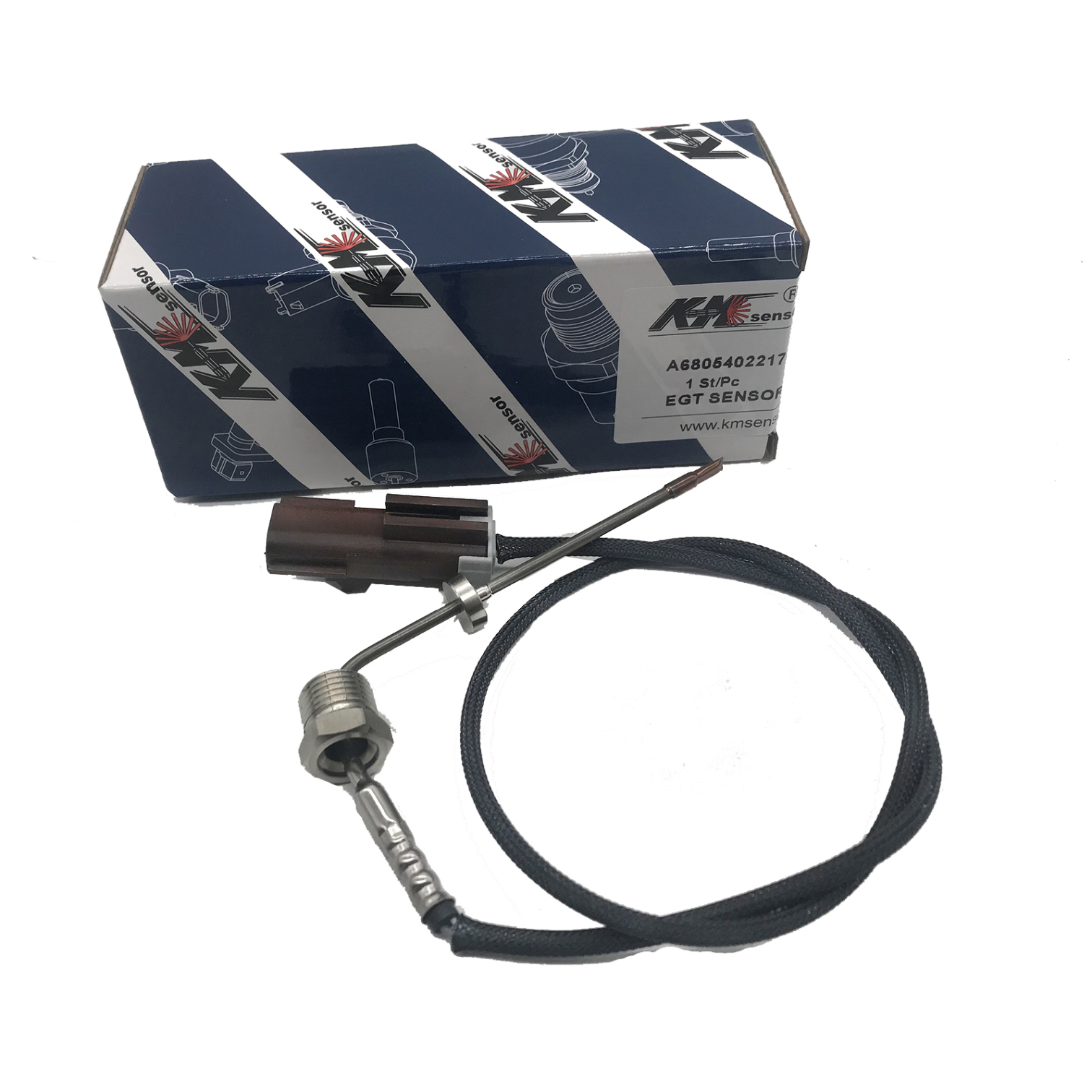 kmsensor A6805402317 Exhaust Gas Temperature Sensor EGT fits DETROIT DIESEL