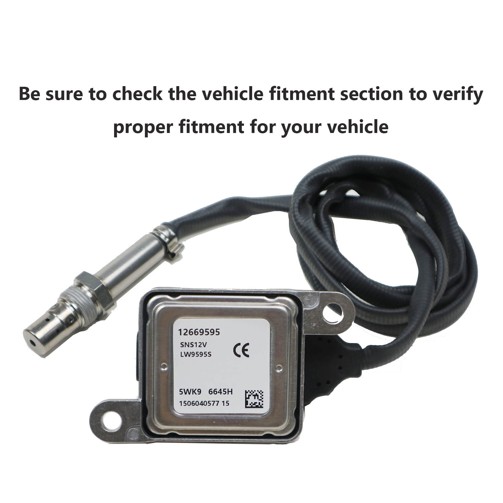 12669595 Nox Sensor 12671388 5WK96645H fits CHEVROLET SILVERADO 2500 ...