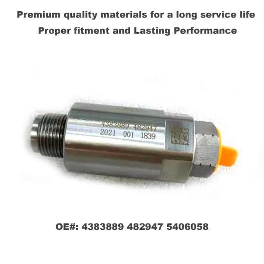 4383889 Fuel Injection manifold pressure relief valve PCV Pressure ...