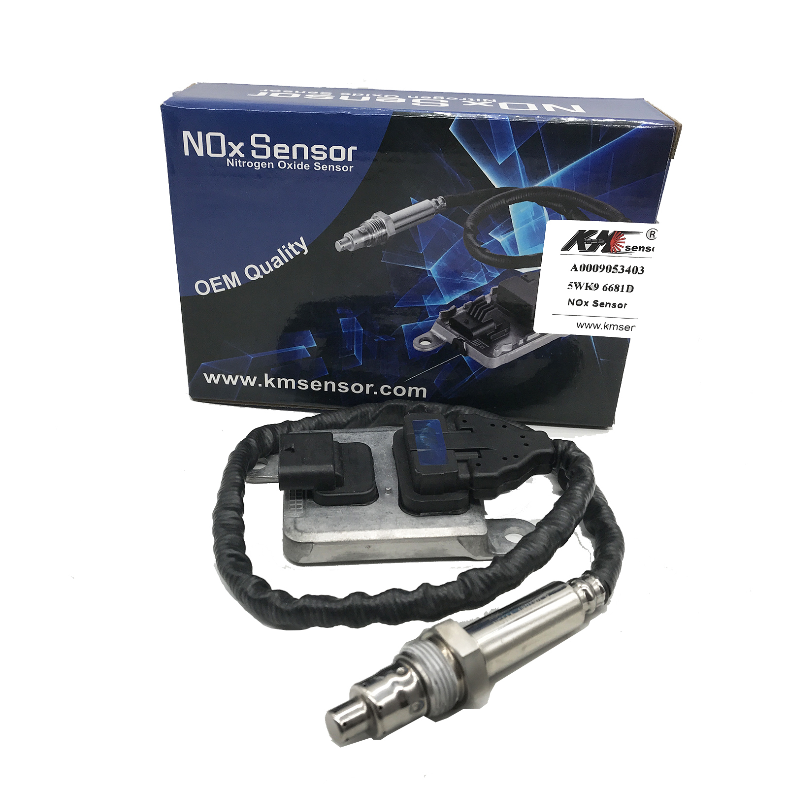 kmsensor 5WK9 6681D NOx Sensor DEF Nitrogen Oxide Sensor A0009053403 ...