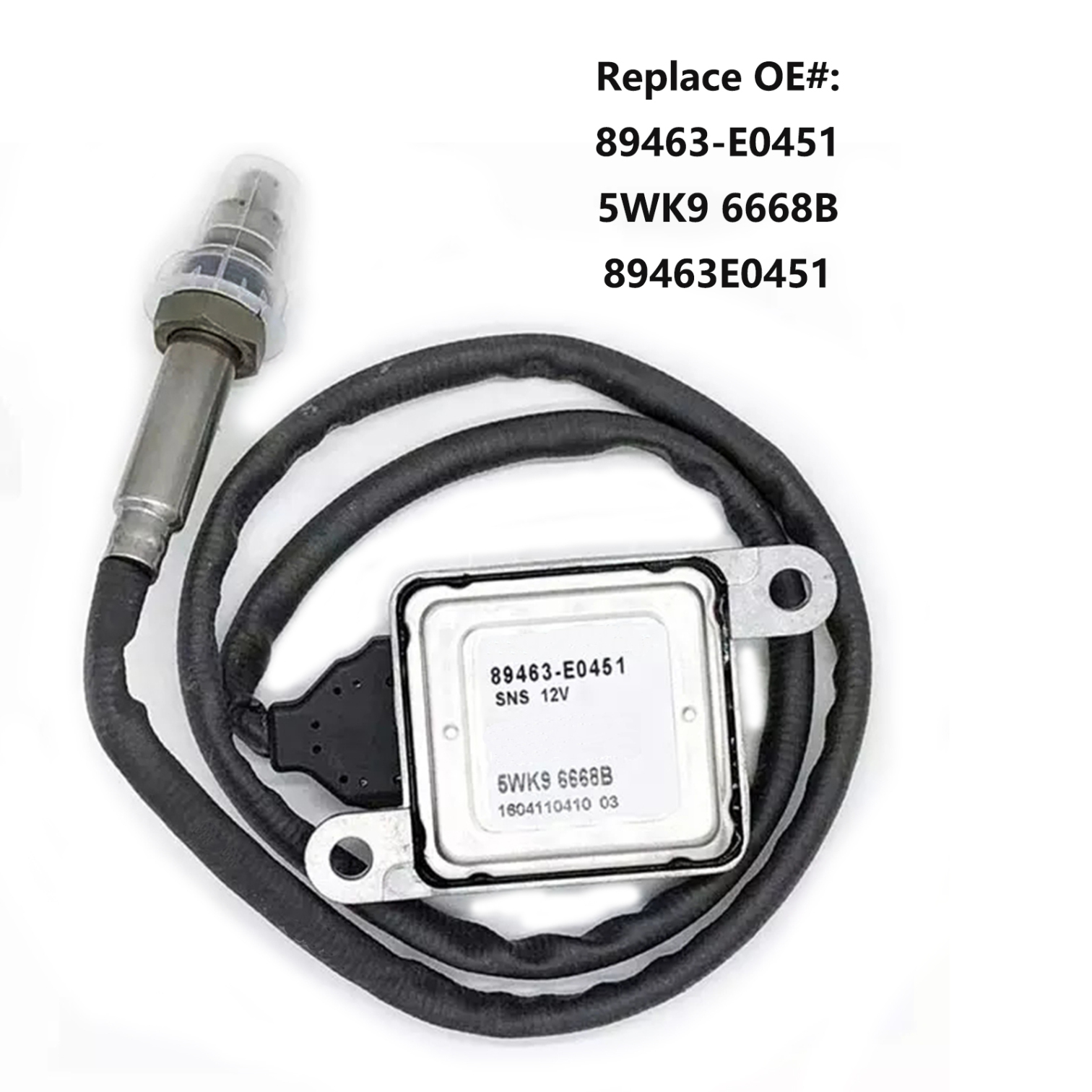 kmsensor 5WK9 6668B Nitrogen Oxide Sensor nox sensor 89463-E0451 fits ...