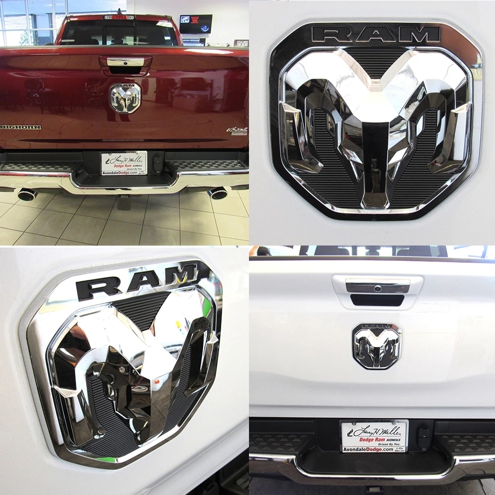 68276327AA Tailgate Head Emblem Medallion badge logo Replaces RAM 2019 ...