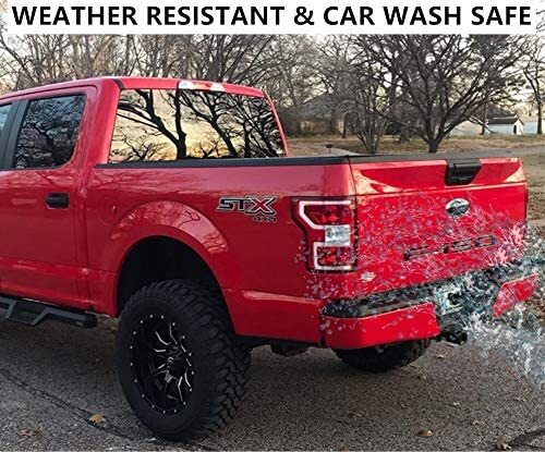 Tailgate 3D Inlay Raised Insert Letters Stickers badge fits 18-20 Ford F150