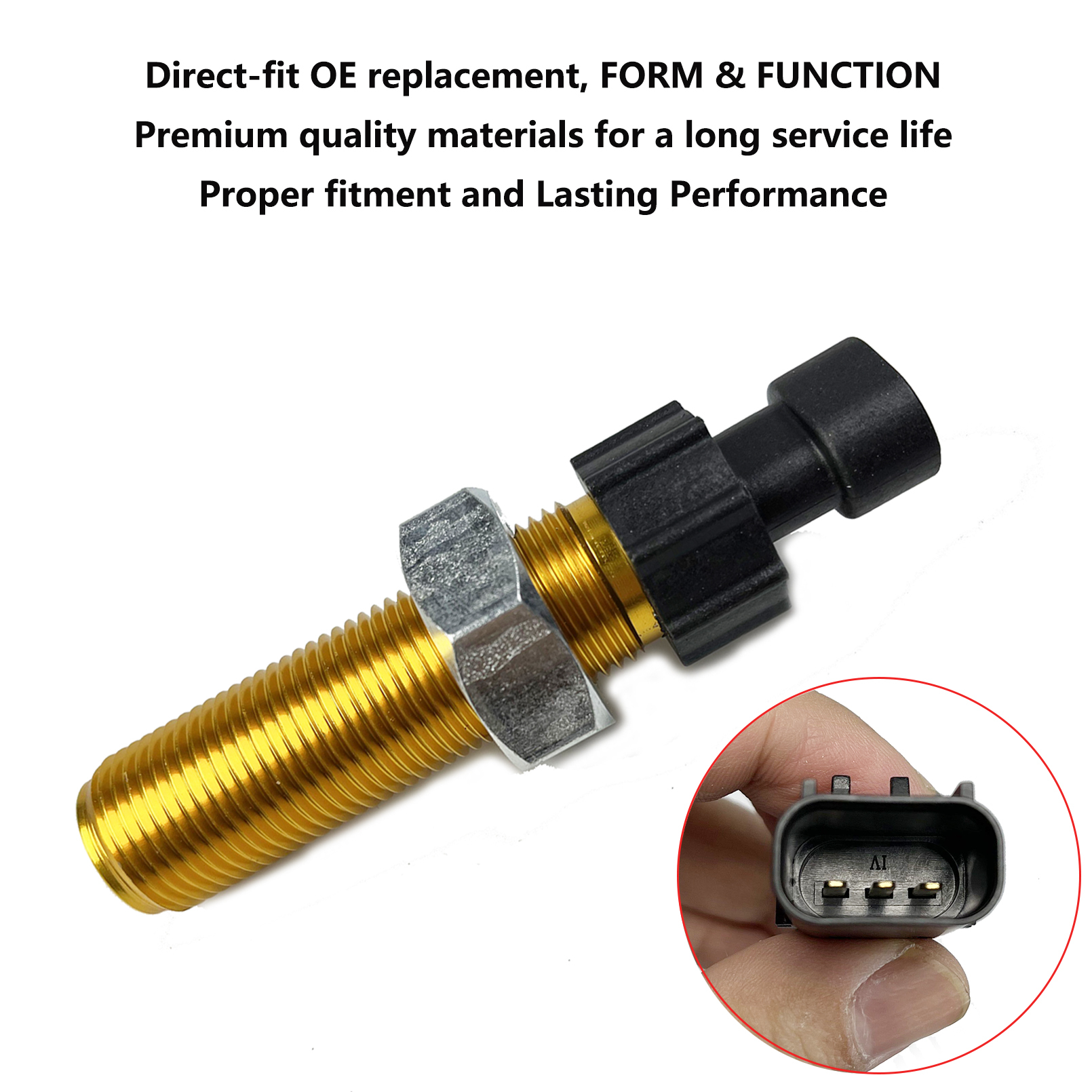 Q21-6005 Speed Sensor Q216005 fits Kenworth Peterbilt 1995-2011