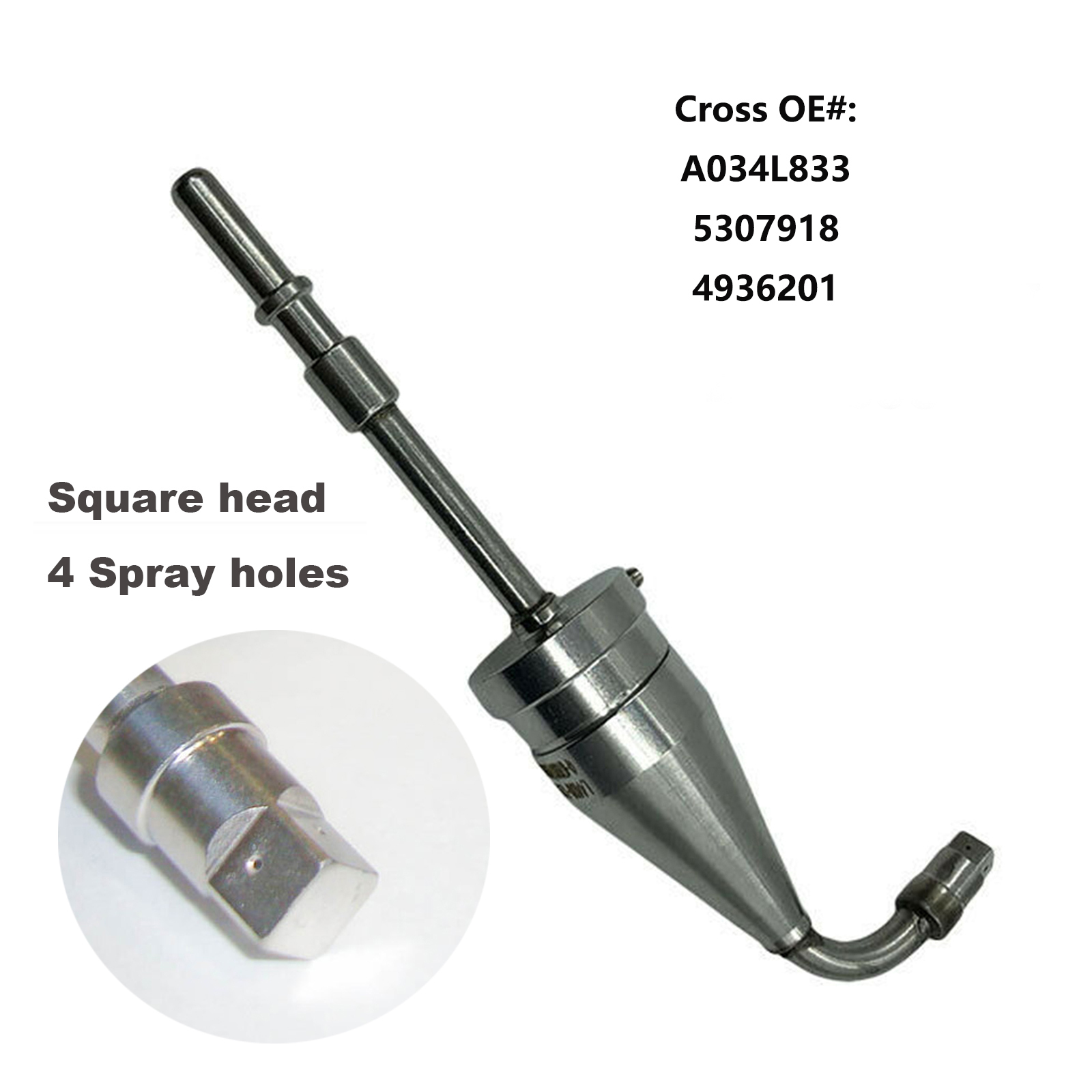 5307918 SCR Urea Injector Doser nozzle Spray nozzle A034L833 4936201 ...