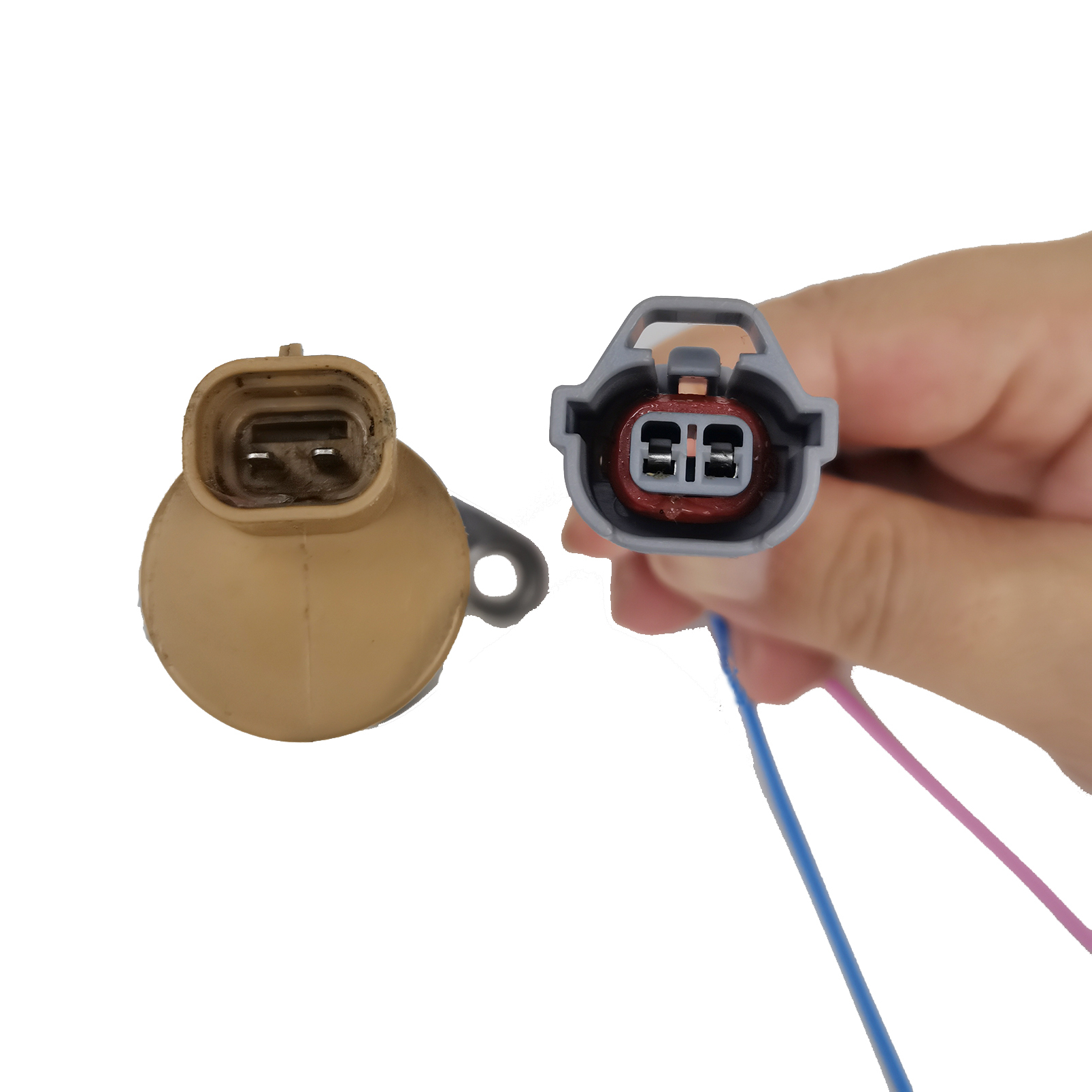 2 pins Connect Harness Plug Socket Wiring Cable Pigtail fits DENSO SCV ...