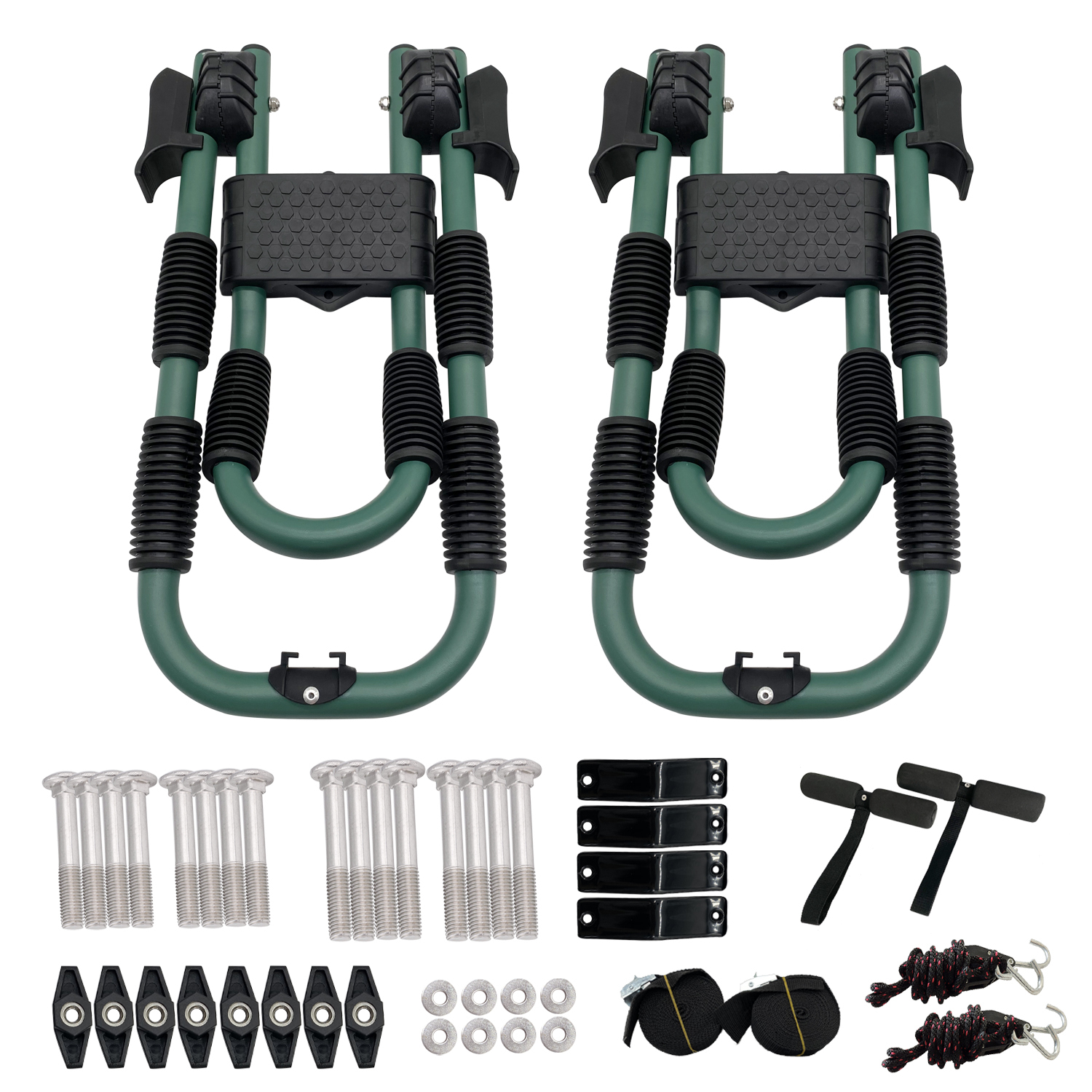 Kayak Roof Rack, Aluminum Kayak Canoe Carrie for SUV Car Top Mounted