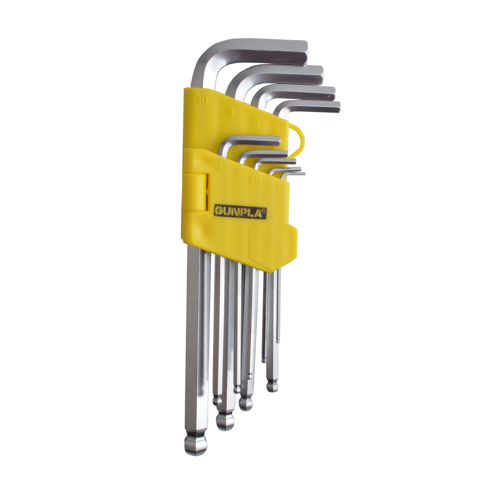 Cheap ballpoint hex key set | durable allen key set argos