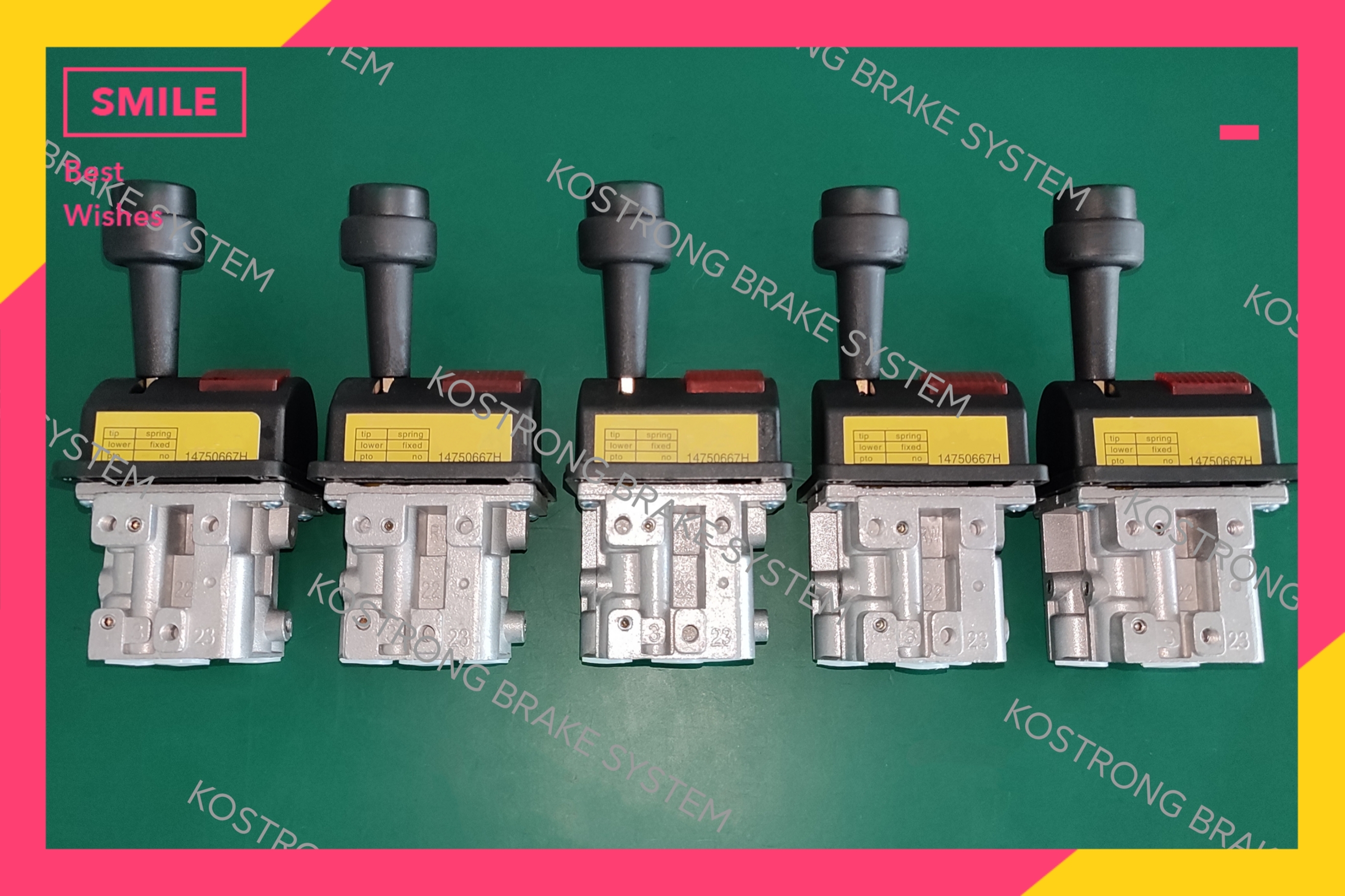 HYDRAULIC LIFTING VALVE 14750667H FOR SINOTRUCK HOWO 3 HOLES