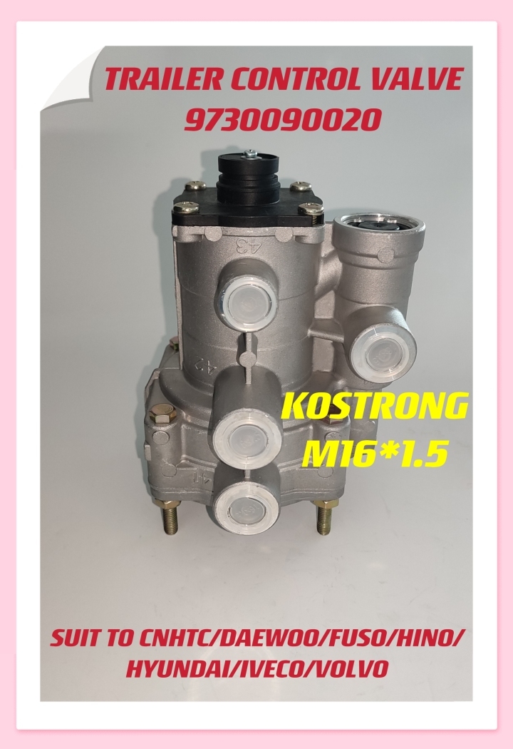 KOSTRONG trailer control valve meet your various needs.