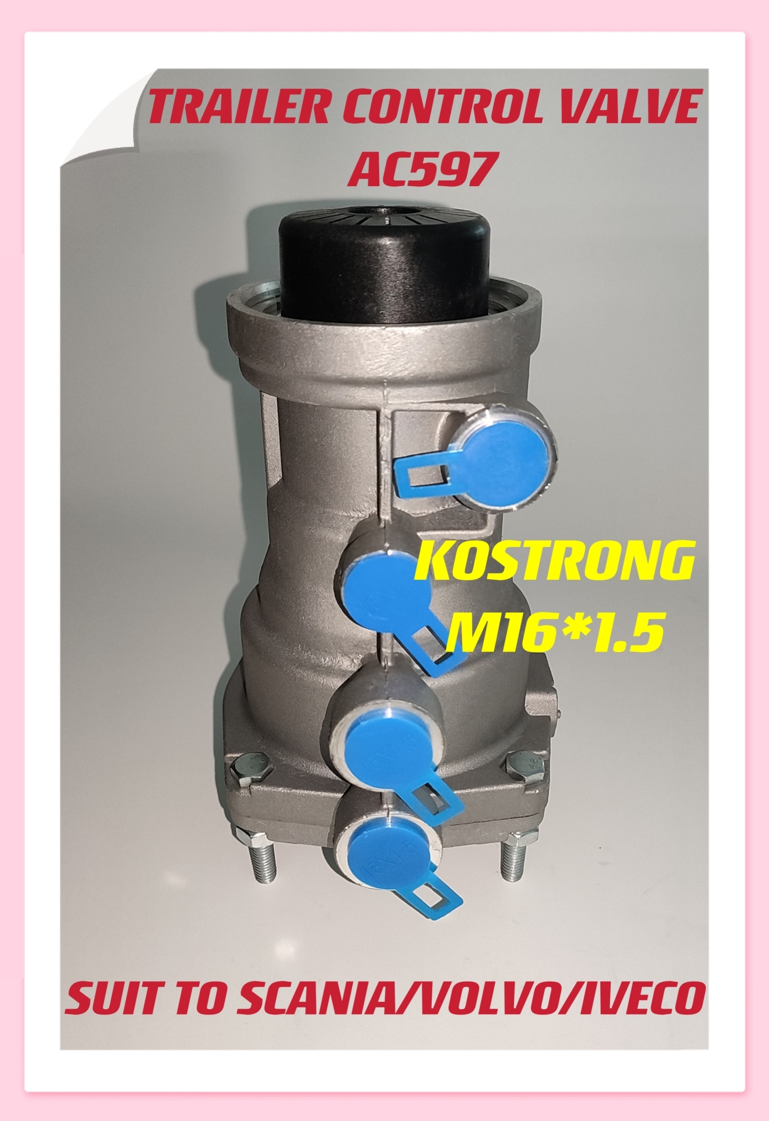 KOSTRONG trailer control valve meet your various needs.
