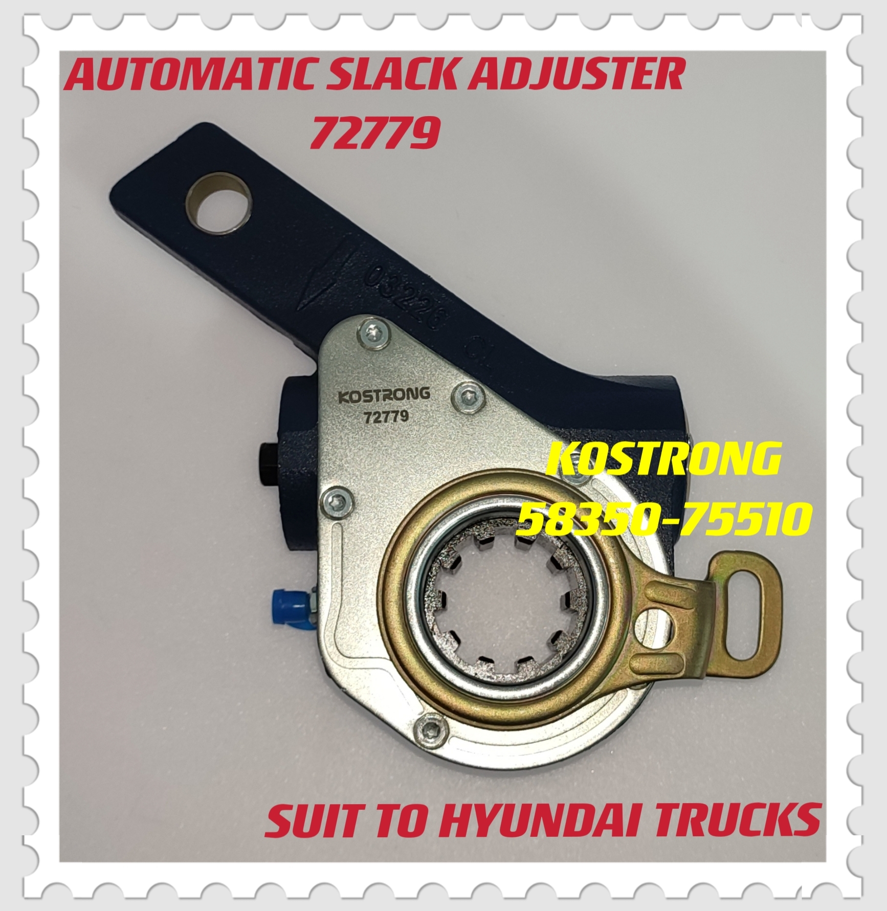 Automatic Slack Adjuster 72779 Suit to Hyundai Truck & Bus 58350-75510