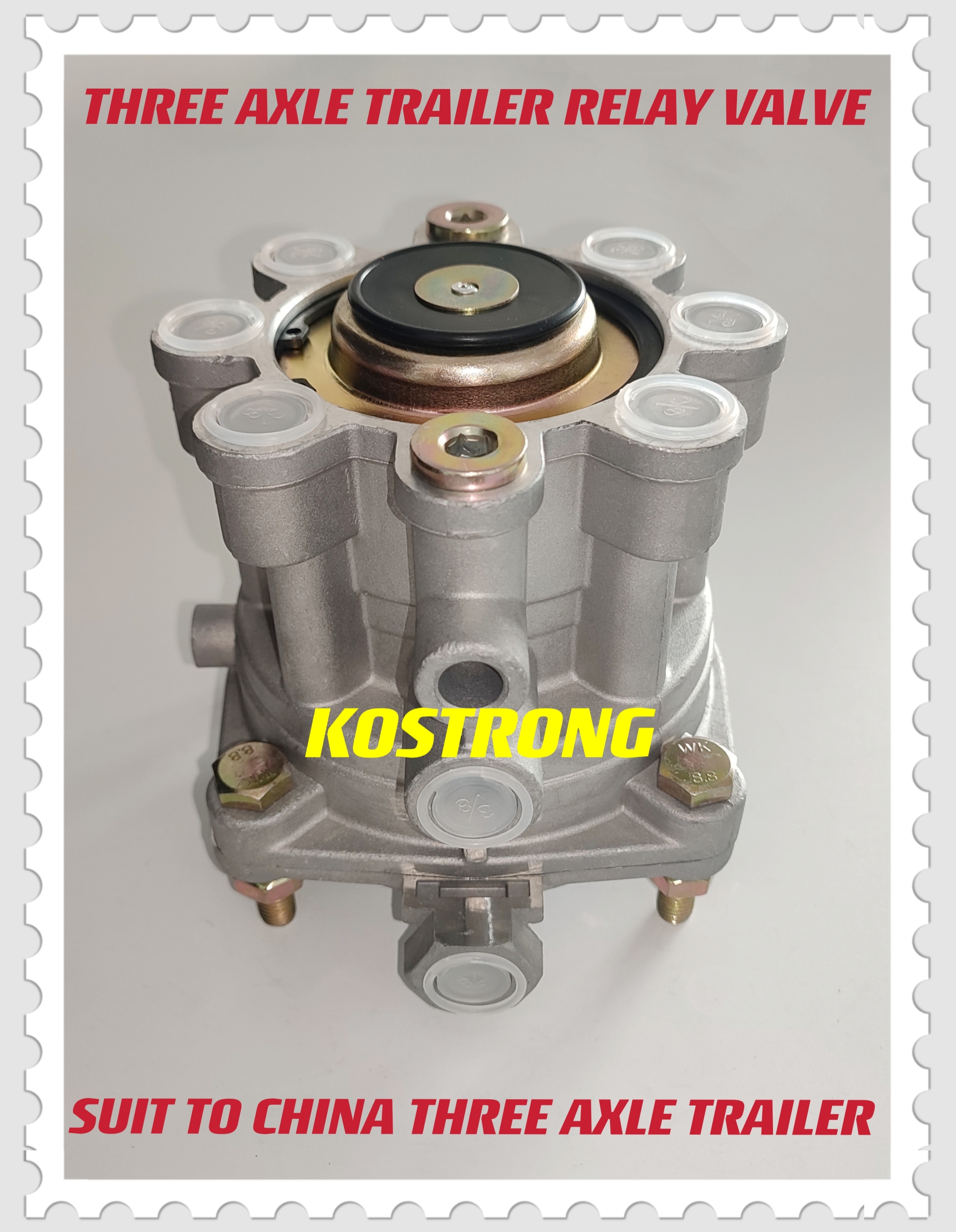 China Three Axle Trailer Relay Valve
