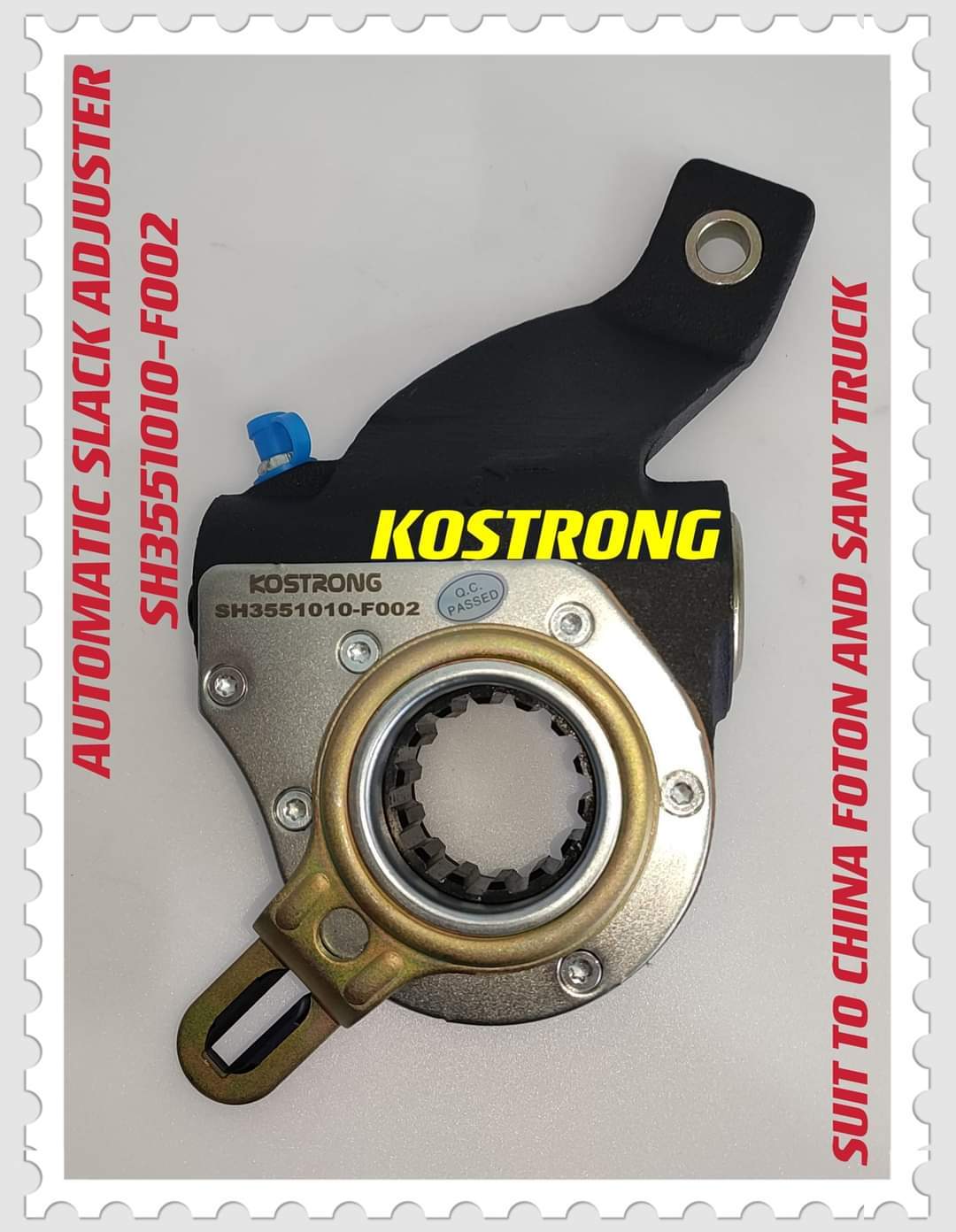 Automatic Slack Adjuster For China Foton Auman and SANY Heavy Duty ...