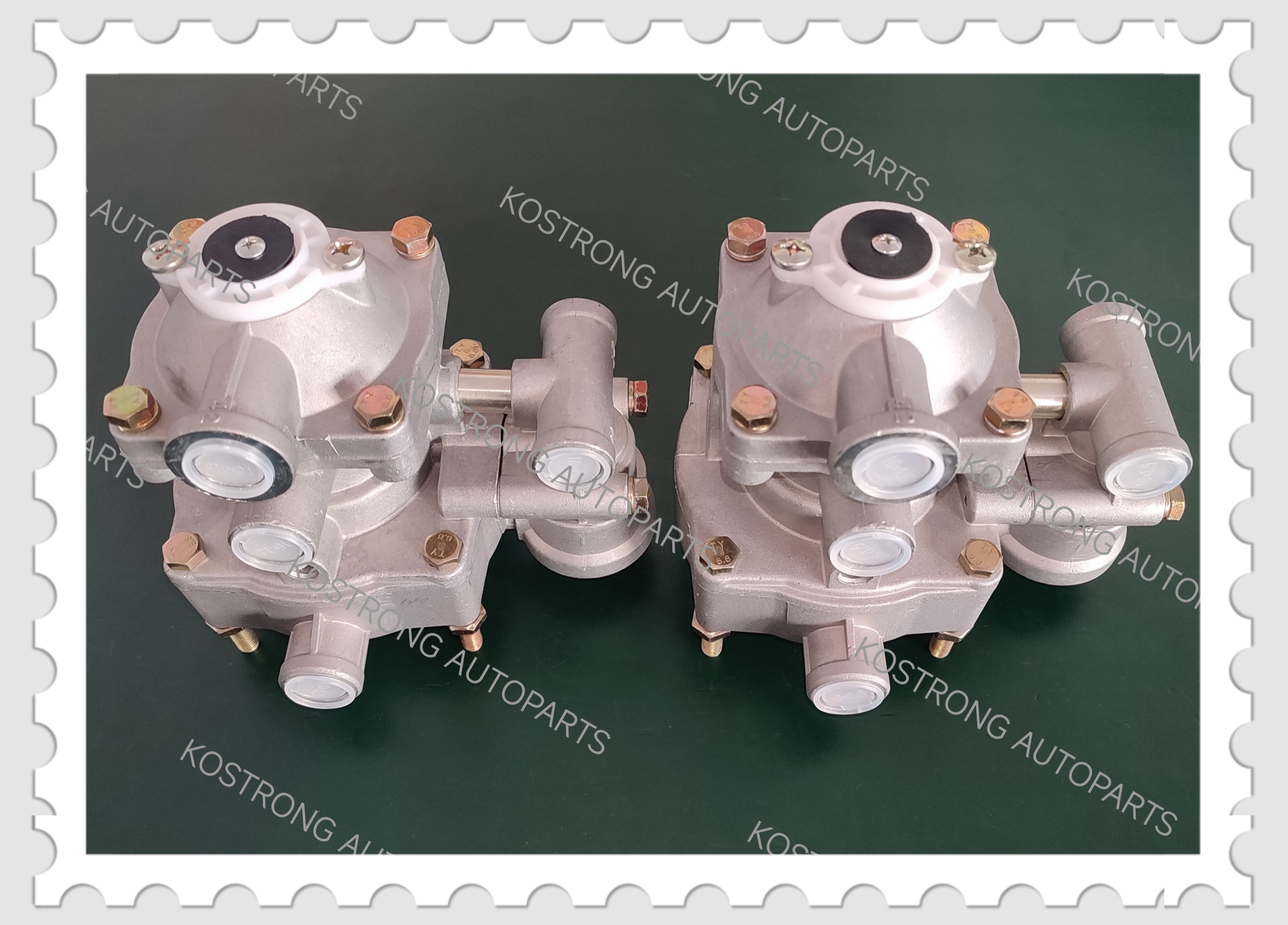 25-3522210 Trailer brake control valve with break valve ZIL, MAZ, KAMAZ ...