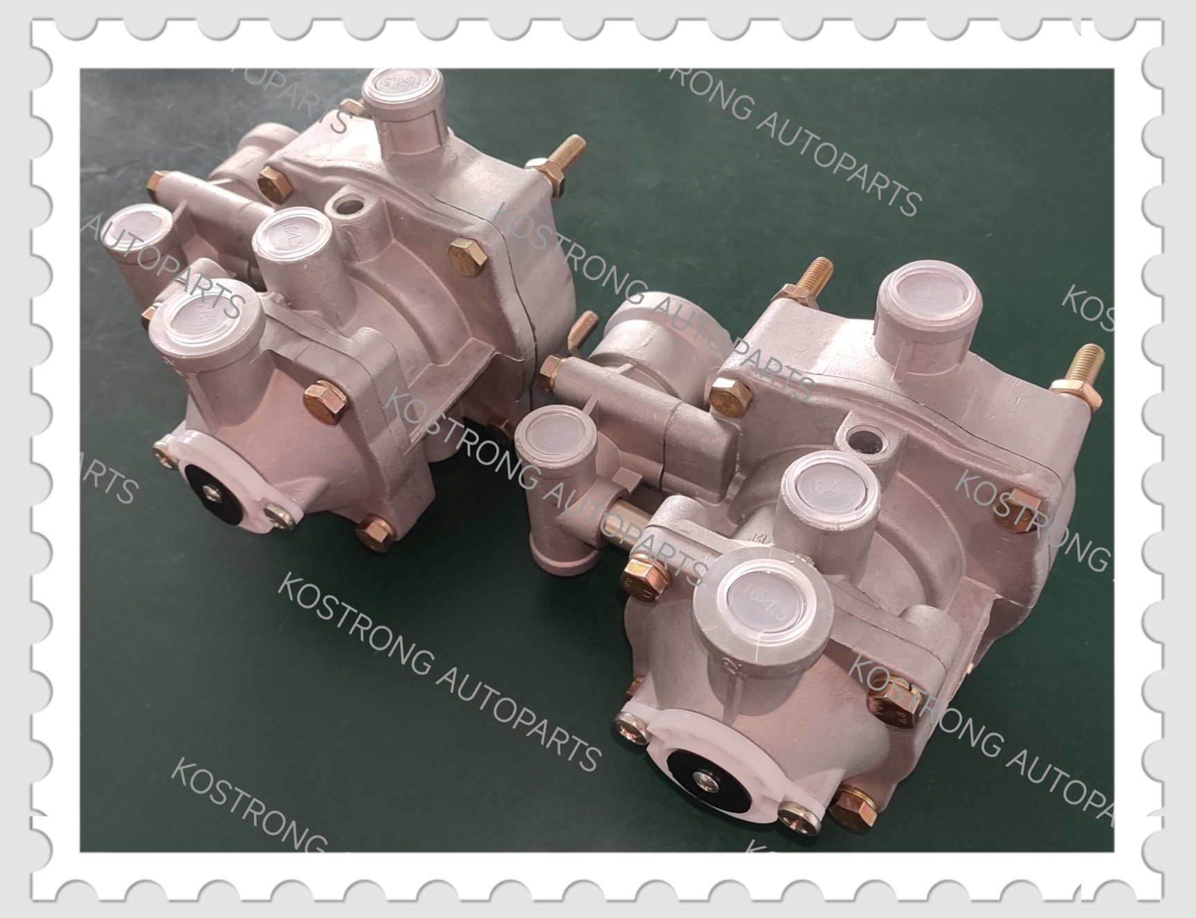 25-3522210 Trailer brake control valve with break valve ZIL, MAZ, KAMAZ ...