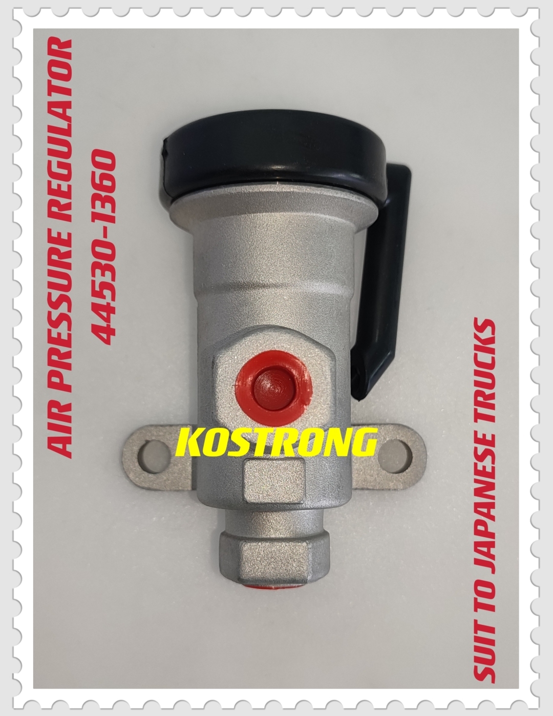 Air pressure regulator HDE-023 / 44530-1360 HINO D13mm 7.5-8.5kg HD