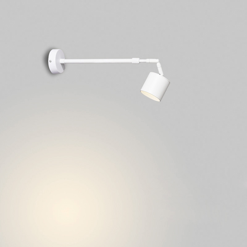 COB LED Picture Spotlight Wall Light Retractable Long Arm Ceiling Lamp ...