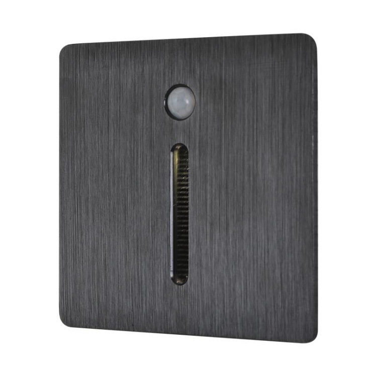 Best Square 3W LED Detector PIR Motion Sensor Night Lamp Wall Corner ...