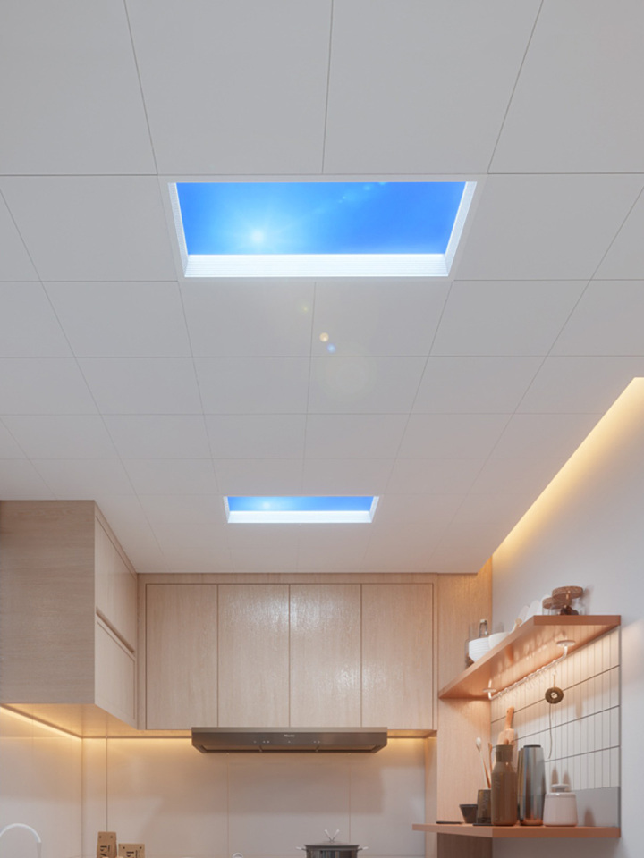 Best 72W LED Clear Sky Light Panel Sunshine Ceiling Light Dimmable Roof ...