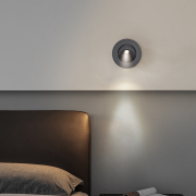 Best 3W LED Reading Light Fixture Rotatable Wall Lamp Recessed Lighting ...