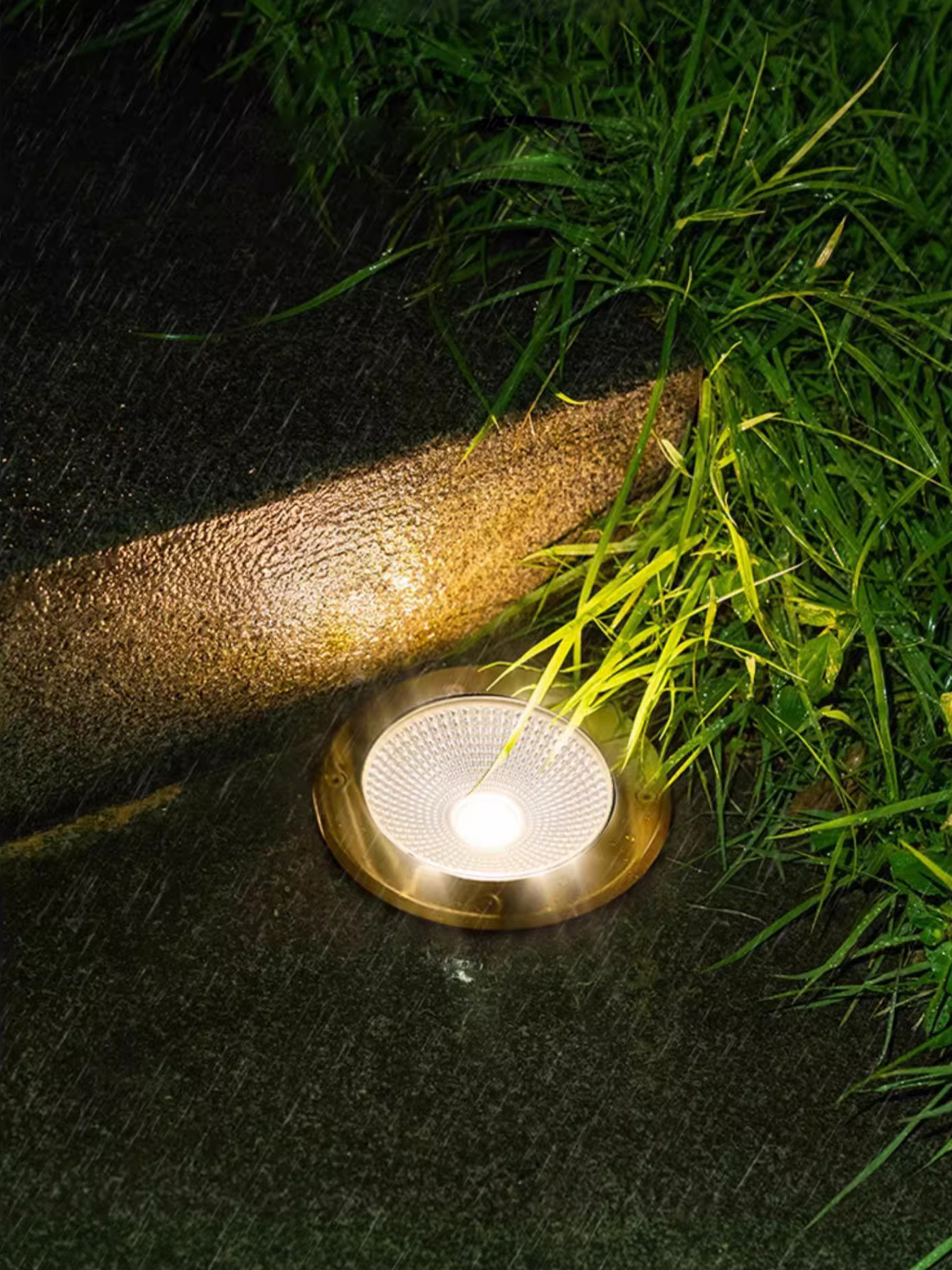 outdoor recessed floor light