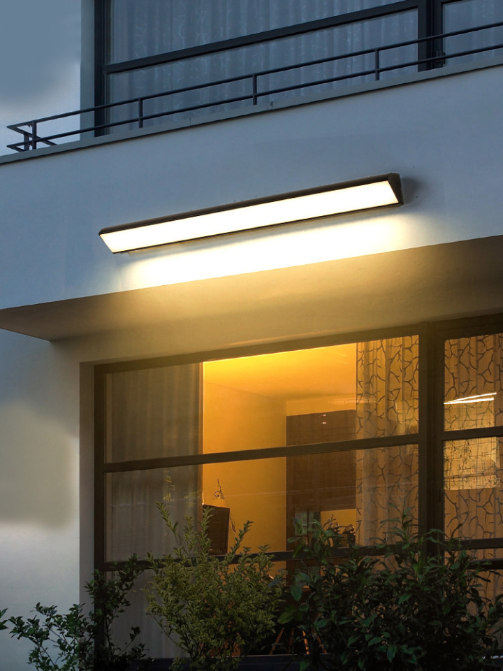 Best COB LED Linear Outdoor Wall Light Garden Waterproof Porch Doorway ...