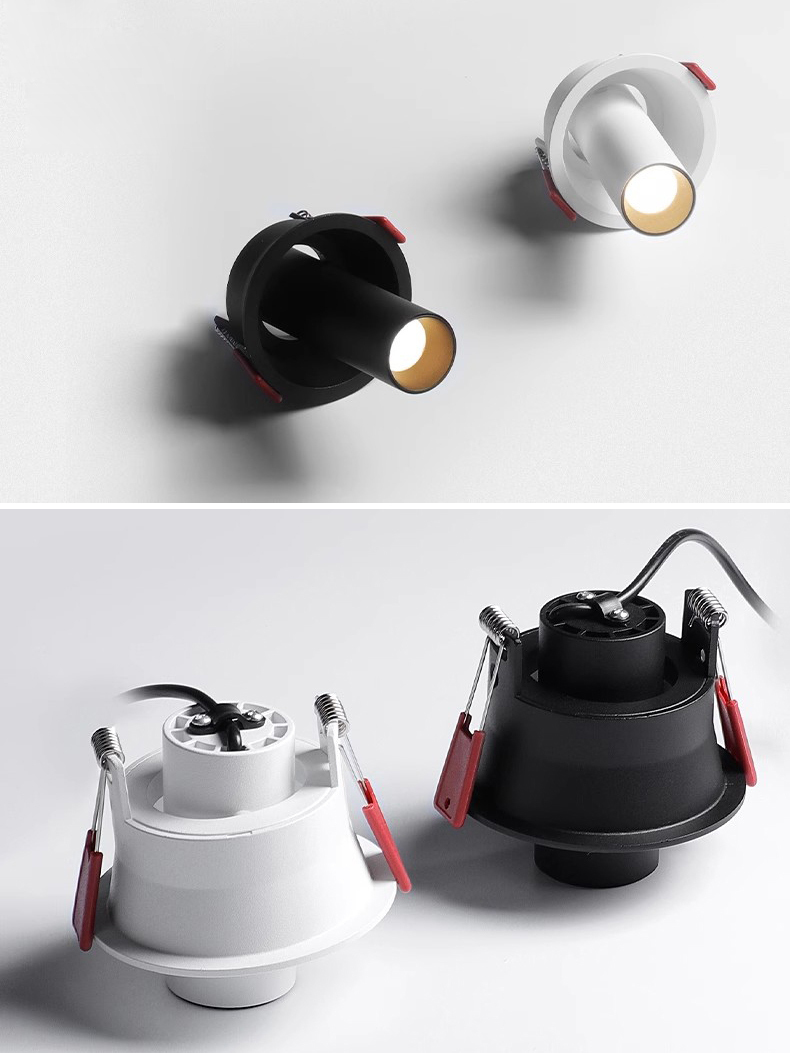 Best COB LED Ceiling Light 3" Anti-glare Spotlight Full Spectrum ...