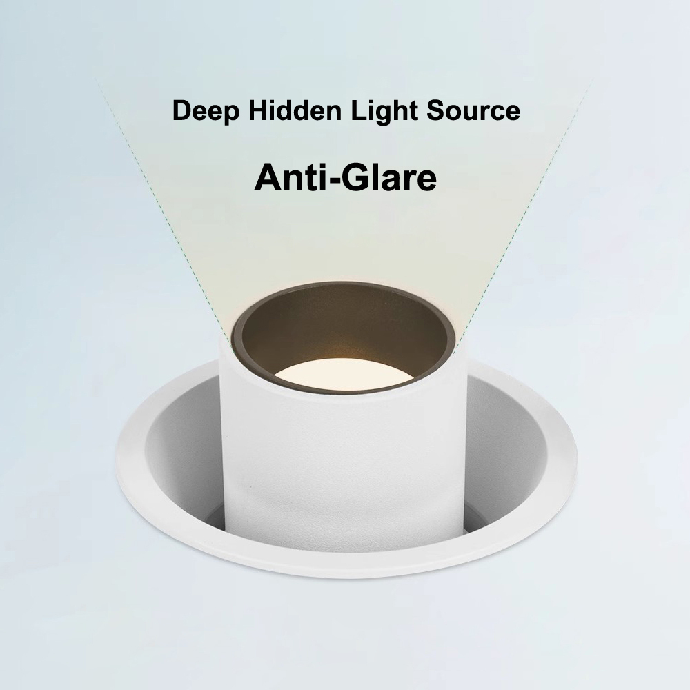 Best COB LED Ceiling Light 3" Anti-glare Spotlight Full Spectrum ...