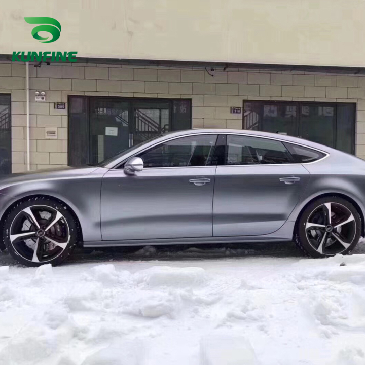 Car Styling Wrap Electro-optic Titanium gray Car Vinyl film Body ...