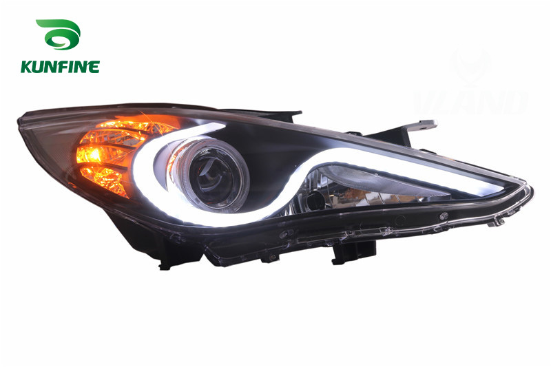 KUNFINE Car Styling Car Headlight Assembly For Hyundai Sonata 2011-2016 ...