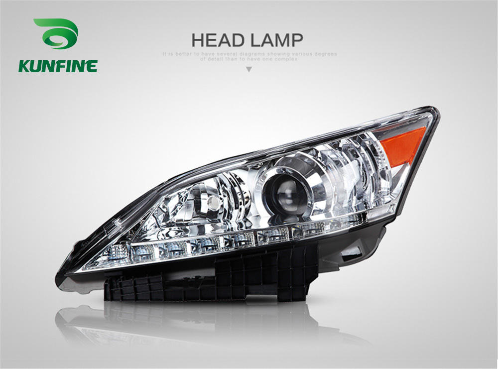 KUNFINE Car Styling Car Headlight Assembly For Lexus ES350 2010-2012 ...