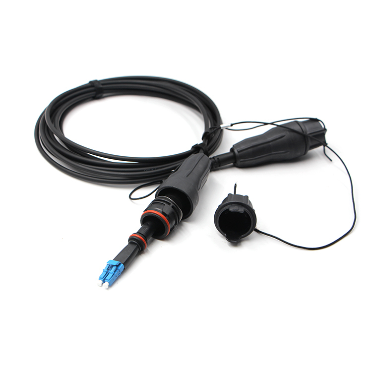 Fullaxs LC to Fullaxs LC SM Duplex G657A1 Outdoor Waterproof LSZH Fiber ...