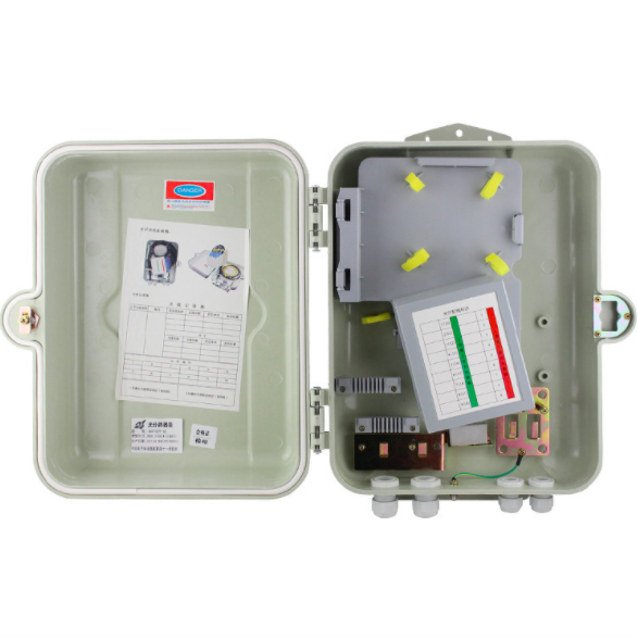 TW-WMCB-32B Outdoor 1x32 LGX Splitter Box Wall Mounted Pole Mounted SMC ...