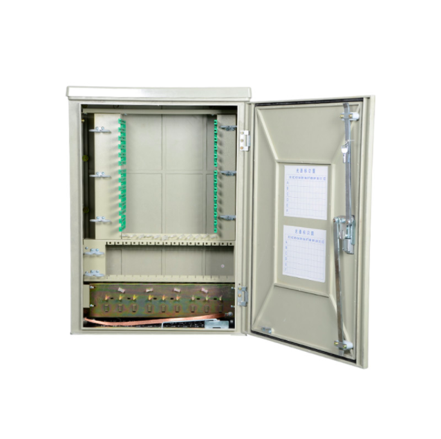 TW-WMCB-96 96 Cores Wall Mounted Pole Mounted SMC Fiber Optic Cabinet ...