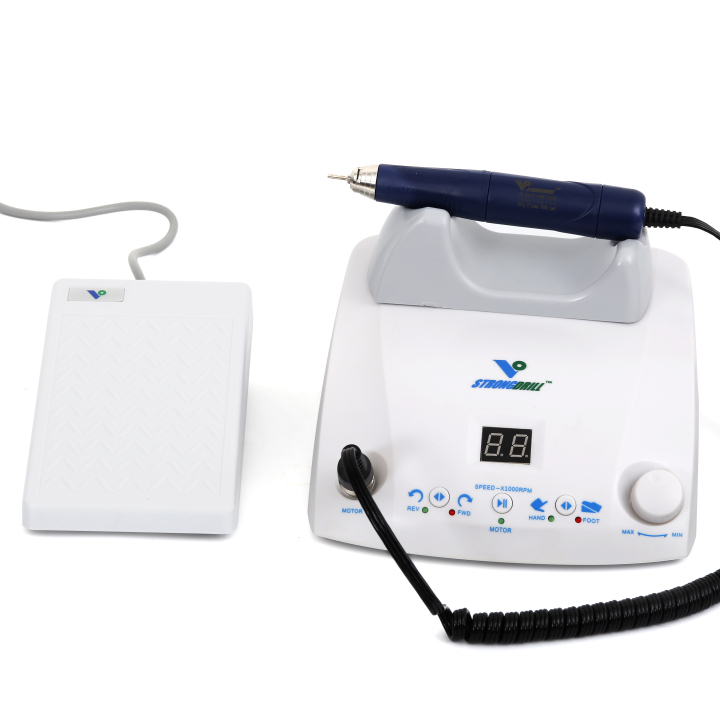 Strong Drill Dental Electric Brushless Micromotor QZ60 with 50,000 RPM ...
