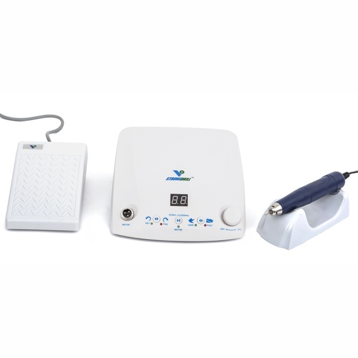Strong Drill Dental Electric Brushless Micromotor QZ60 with 50,000 RPM ...