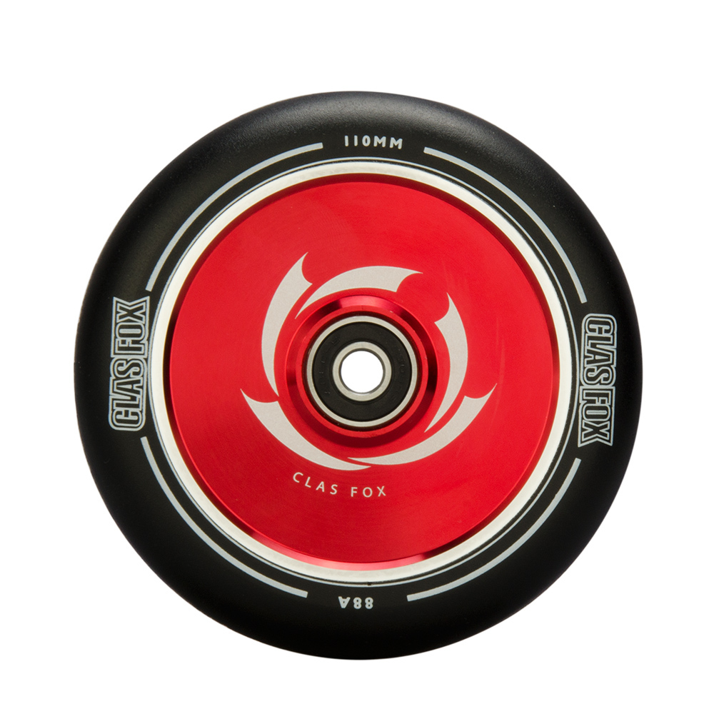 CLAS FOX Pro Stunt Scooter Wheel 1 Pair 120mm Hollow Wheels with Abec 9 ...