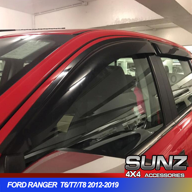 DOOR VISOR FOR FORD RANGER 2012-2021丨 SUNZ AUTO ACCESSORIES