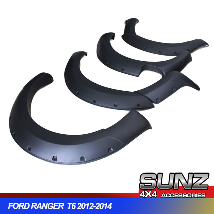 Fender Flares with bolts for FORD RANGER T6 丨 SUNZ AUTO ACCESSORIES