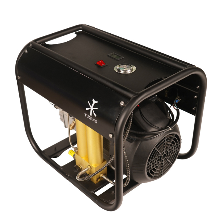 TUXING TXEDM042 4500Psi Pcp Air Compressor Double Cylinder High ...