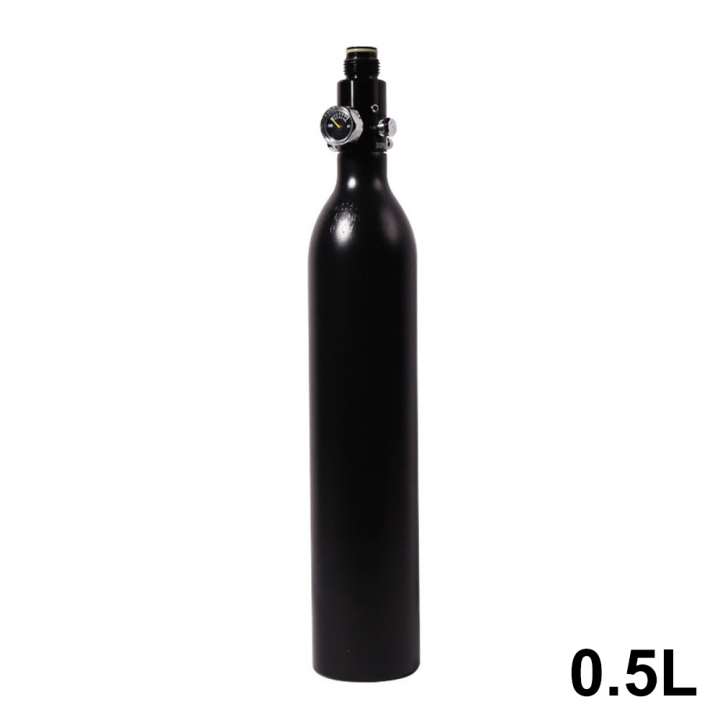 TUXING 4500Psi 300Bar 0.5L Aluminum Cylinder High Pressure Tank HPA ...